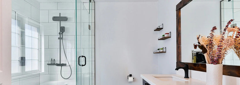 All-in one Thermostatic Smart Shower Systems Set-LEFTON – Lefton Home