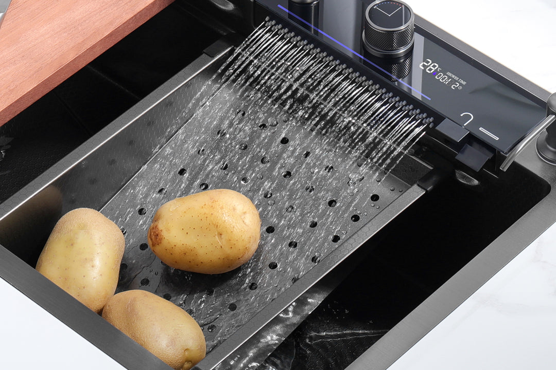 LEFTON Smart Waterfall Workstation Kitchen Sink Set – Lefton Home