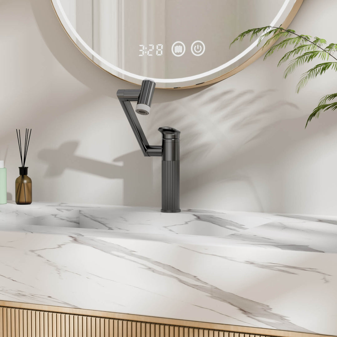 Lefton Smart Modern Rotatable Bathroom Faucet-BF2208 PRO – Lefton Home