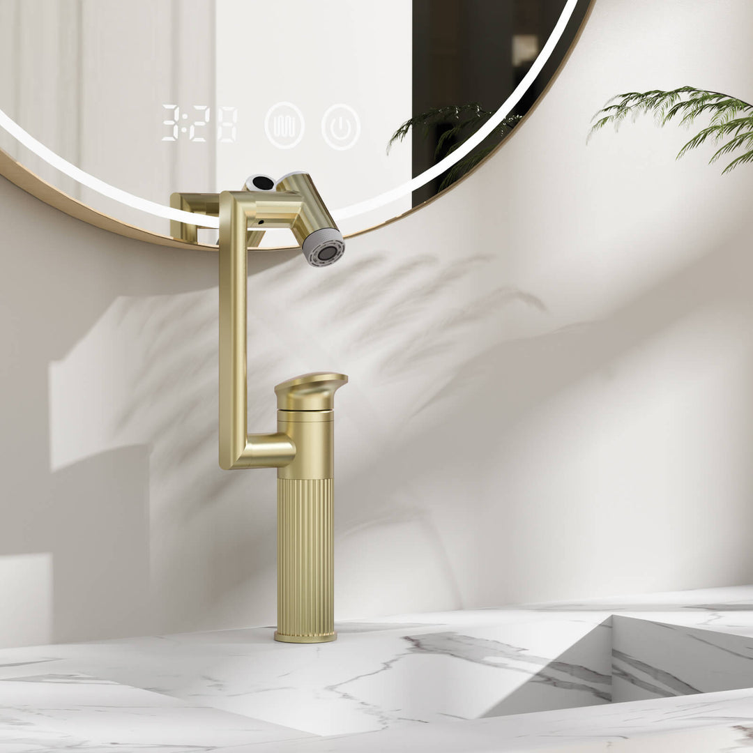 Lefton Smart Modern Rotatable Bathroom Faucet-BF2208 PRO – Lefton Home
