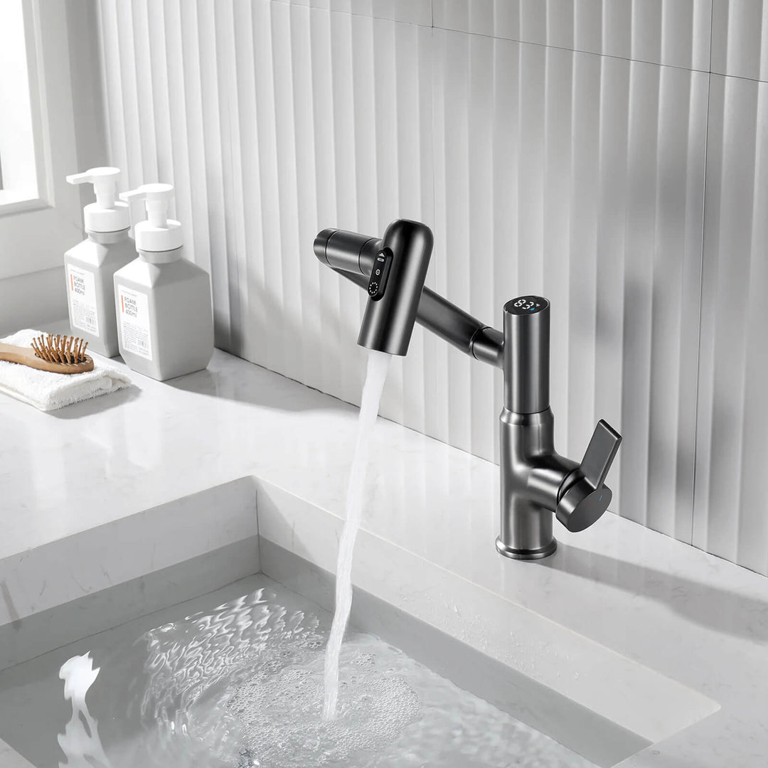 Recertified Modern Rotatable Bathroom Faucet-Lowest Price – Lefton Home