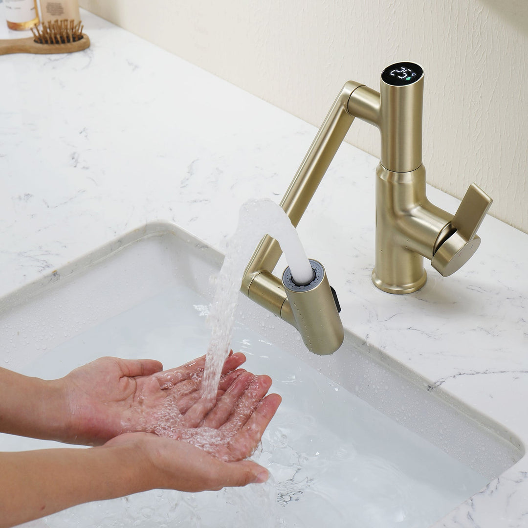 2025 Latest Smart Modern Rotatable Bathroom Faucet-BF2204 – Lefton Home