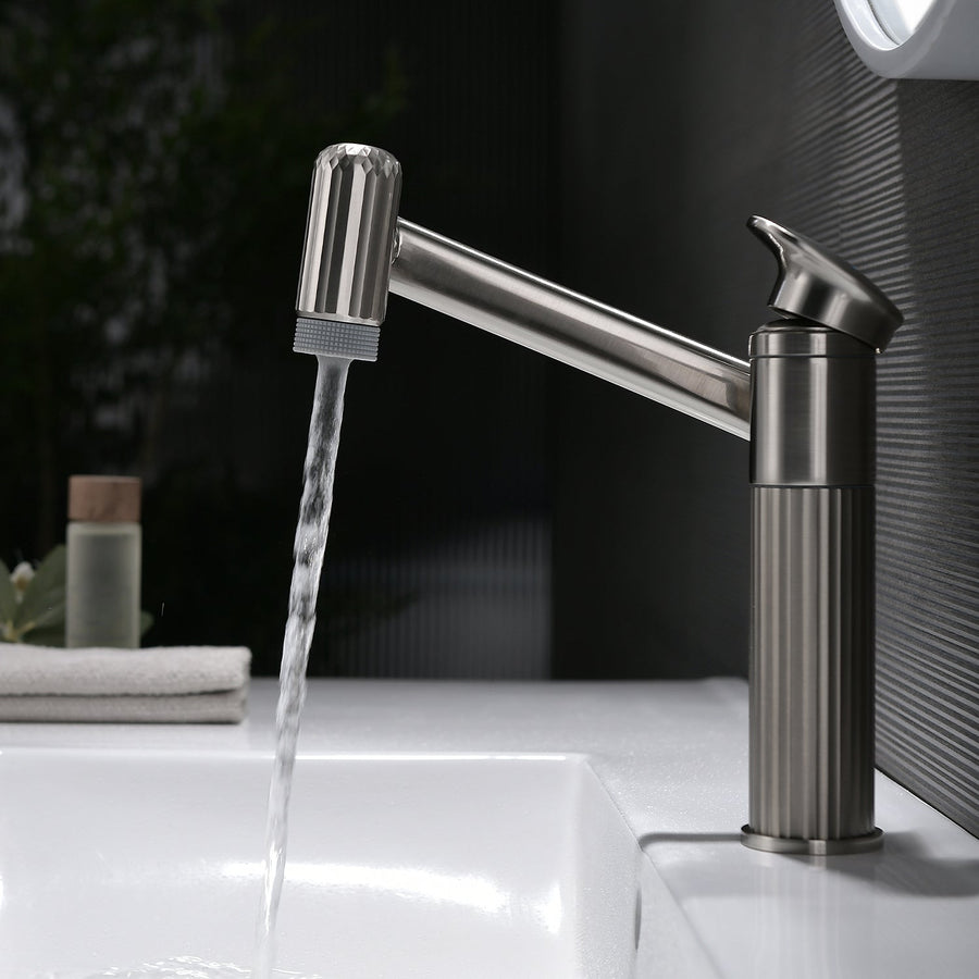 2024 Lefton Modern Rotatable Single Handle Bathroom Faucet-BF2208 ...