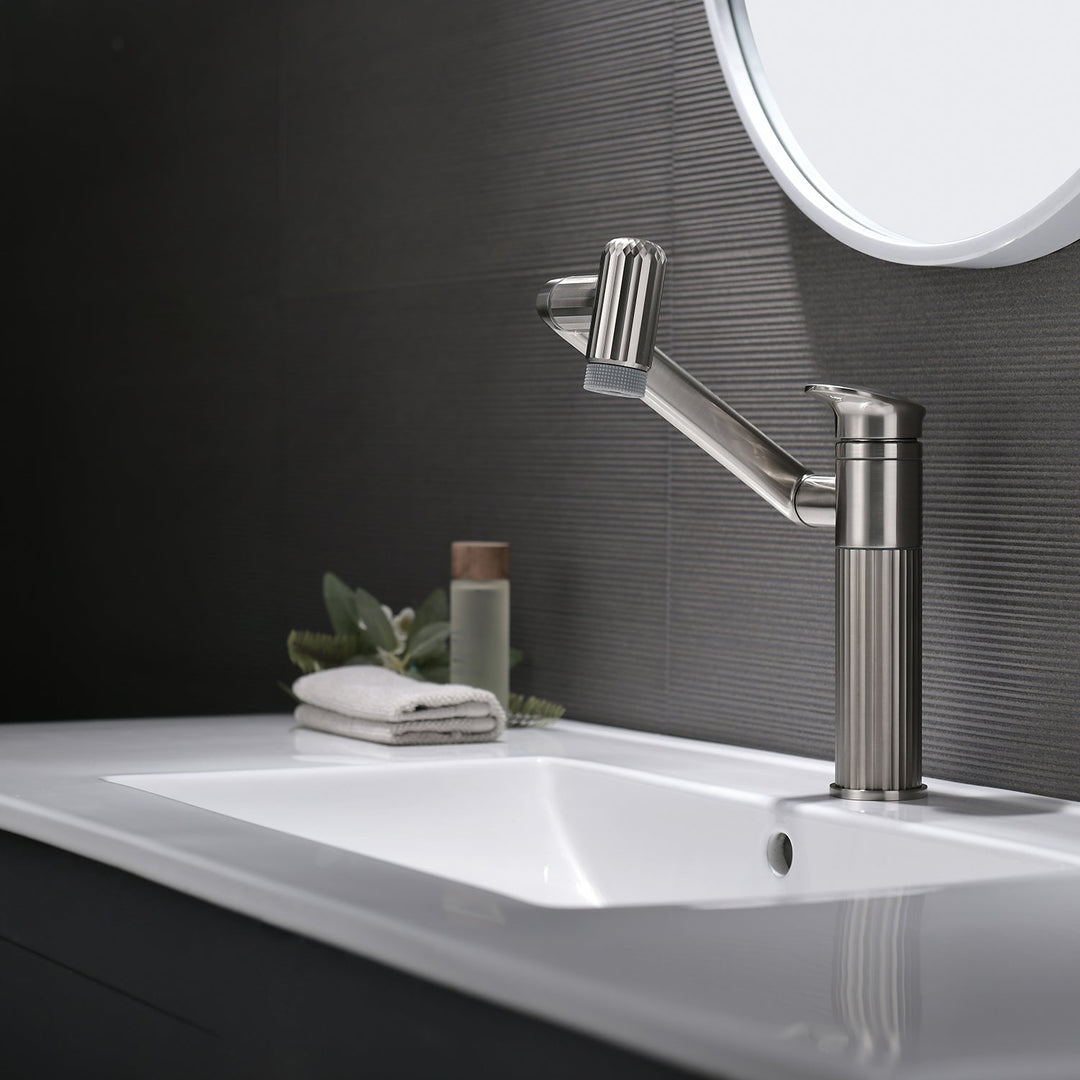 2024 Lefton Modern Rotatable Single Handle Bathroom Faucet-BF2208 ...