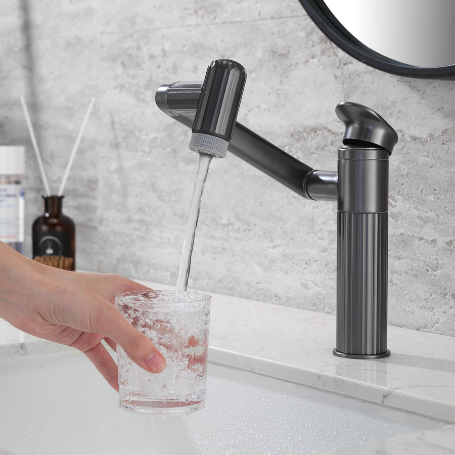 2024 Lefton Modern Rotatable Single Handle Bathroom Faucet-BF2208 ...