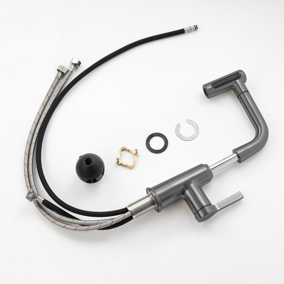 Lefton Single-Hole Pull-Out Liftable Bathroom Faucet-BF2209 – Lefton Home