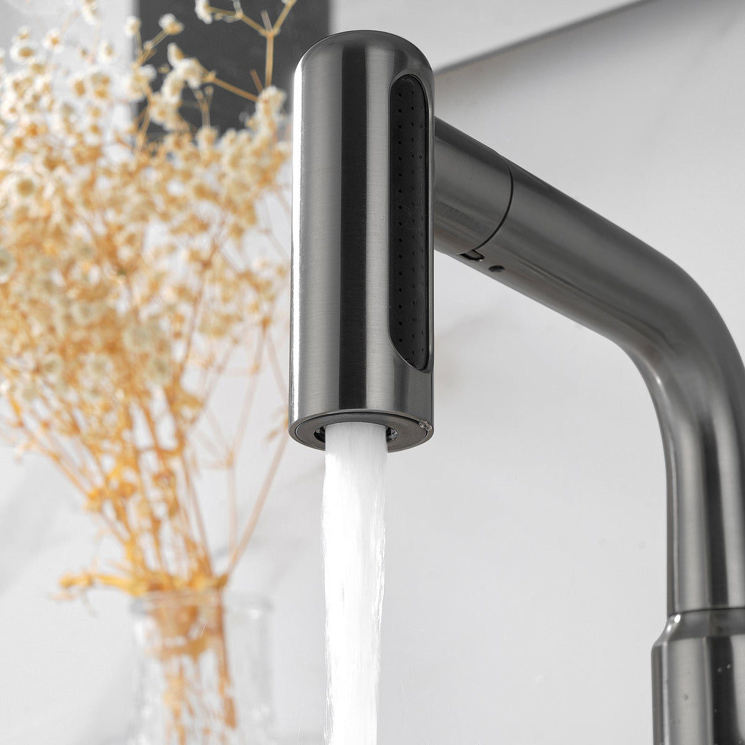 Lefton Single-Hole Pull-Out Liftable Bathroom Faucet-BF2209 – Lefton Home