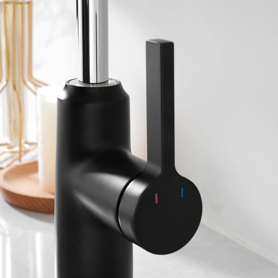 Lefton Single-Hole Pull-Out Liftable Bathroom Faucet-BF2209 – Lefton Home