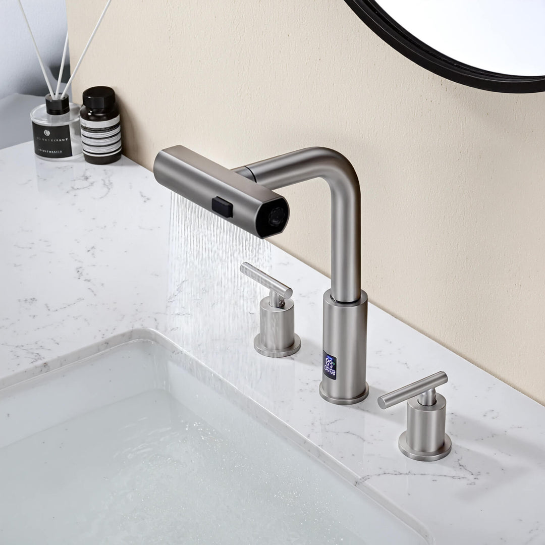 Lefton Modern Widespread Bathroom Sink Faucet-BFWS2401 – Lefton Home