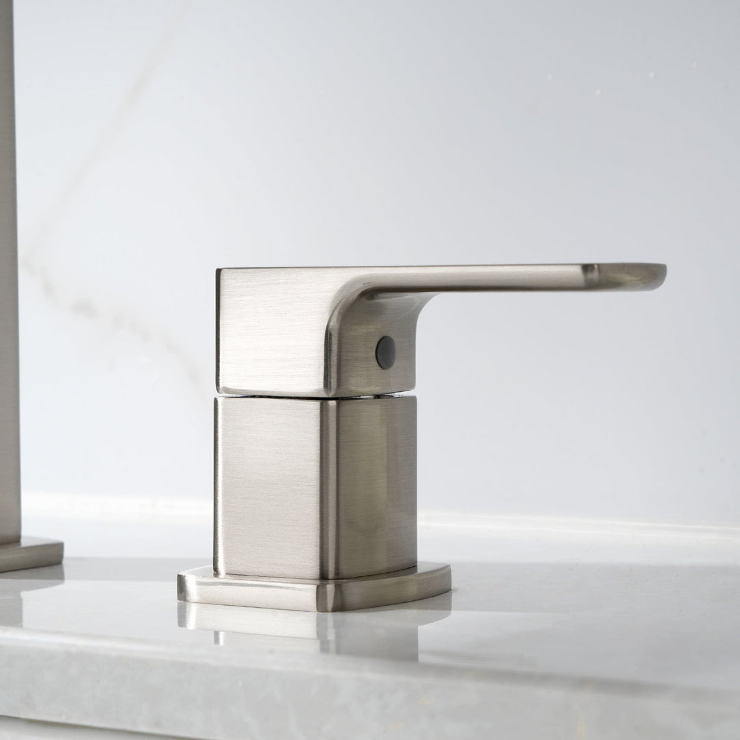 Recertified Lefton 3-hole, 2-Handle Widespread Bathroom Faucet-BFWS2402 ...