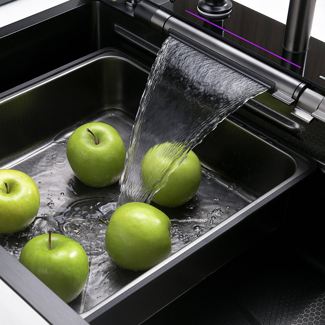 Lefton Stainless Steel Modern Kitchen Sink Set KS2207 – Lefton Home