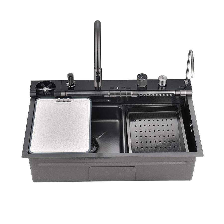 Lefton Stainless Steel Modern Kitchen Sink Set KS2207 – Lefton Home