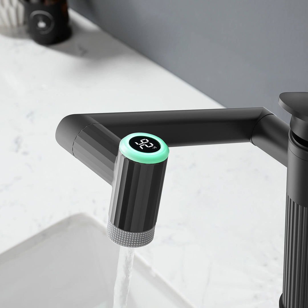 Lefton Smart Modern Rotatable Bathroom Faucet-BF2208 PRO – Lefton Home
