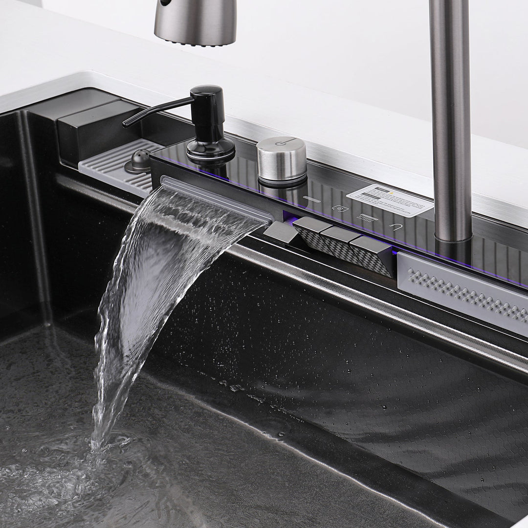 Lefton 33" x 22" Workstation Kitchen Sink-KS2206L-PRO – Lefton Home