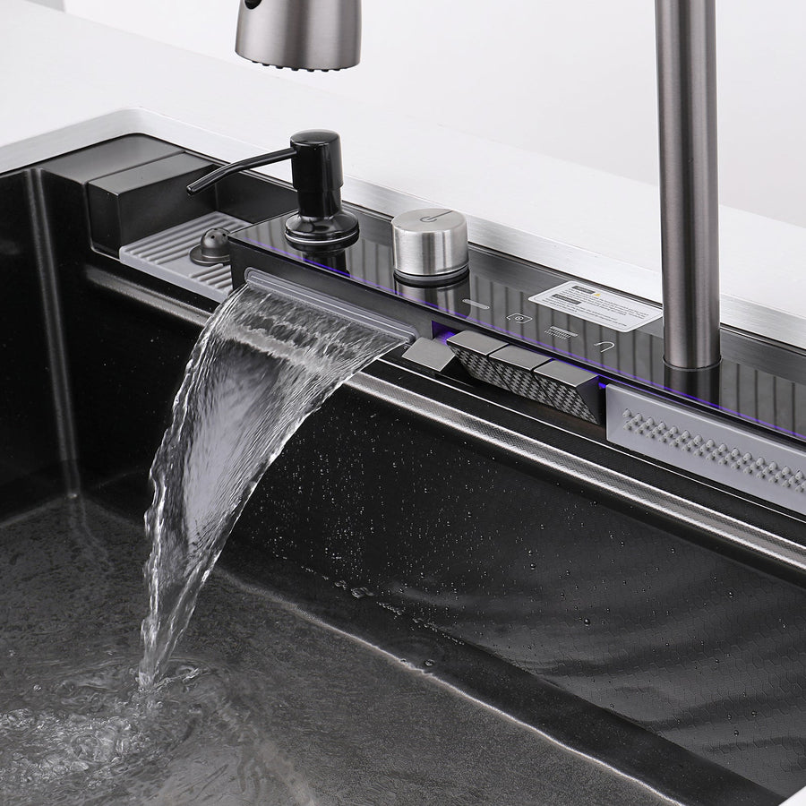 Lefton 33" x 22" Workstation Kitchen Sink-KS2206L-PRO – Lefton Home