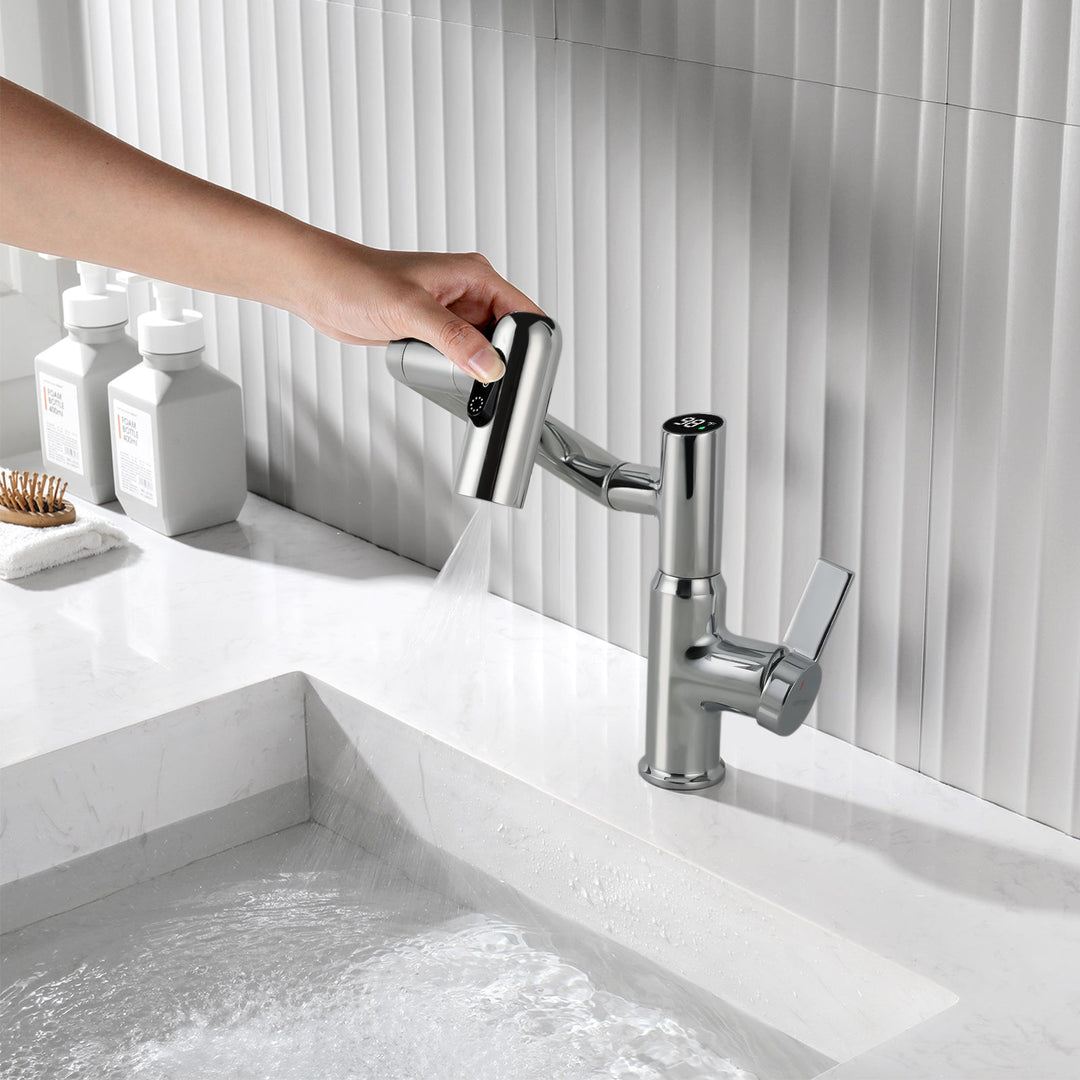 2025 Latest Smart Modern Rotatable Bathroom Faucet-BF2204 – Lefton Home