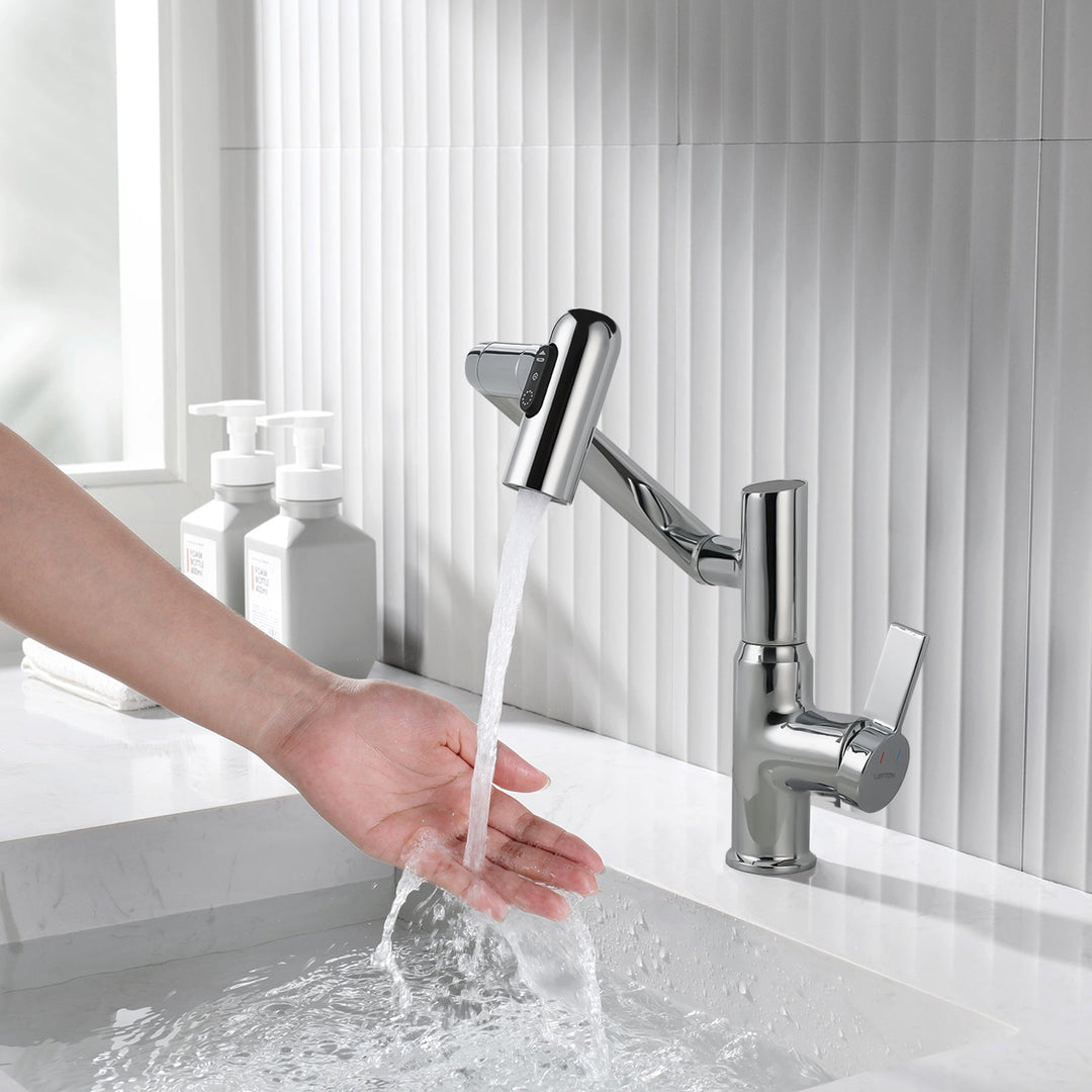 Lefton Latest Smart Modern Rotatable Bathroom Faucet-BF2204 – Lefton Home
