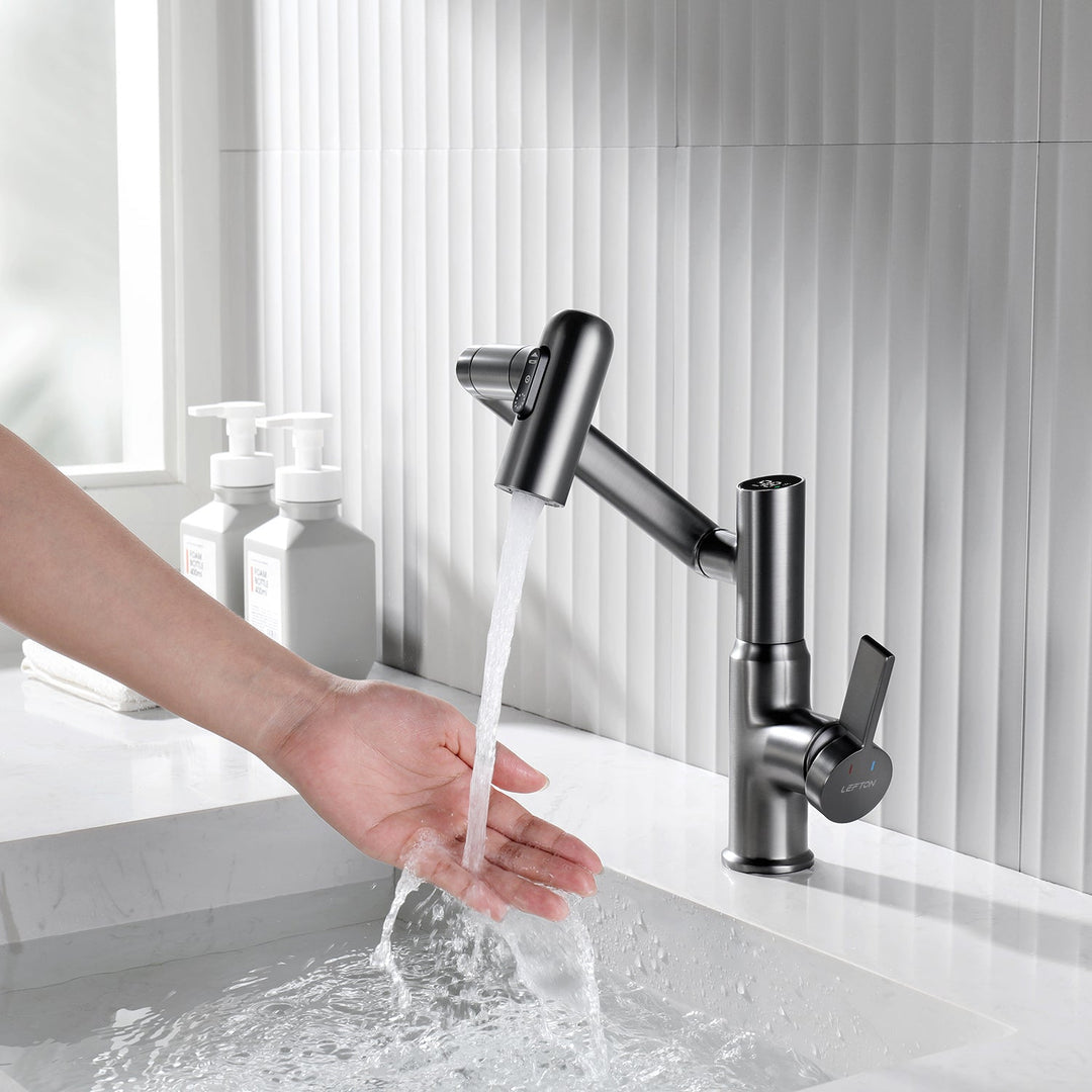 2025 Latest Smart Modern Rotatable Bathroom Faucet-BF2204 – Lefton Home