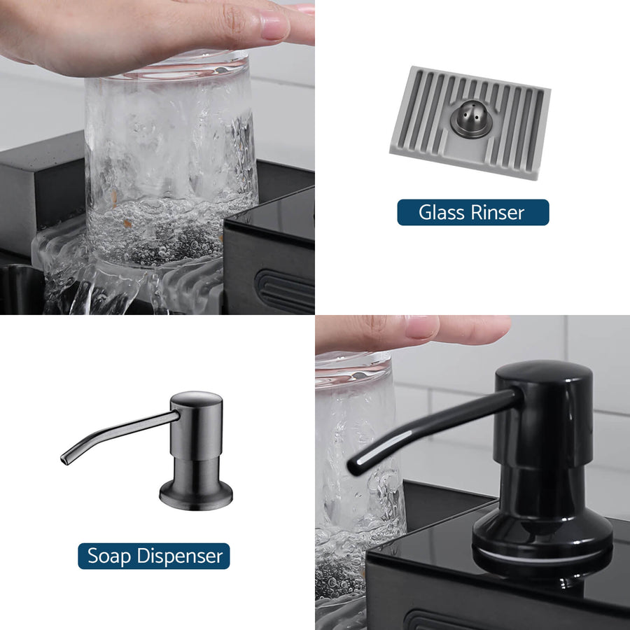 Lefton Stainless Steel Workstation Kitchen Sink-KS2206 – Lefton Home