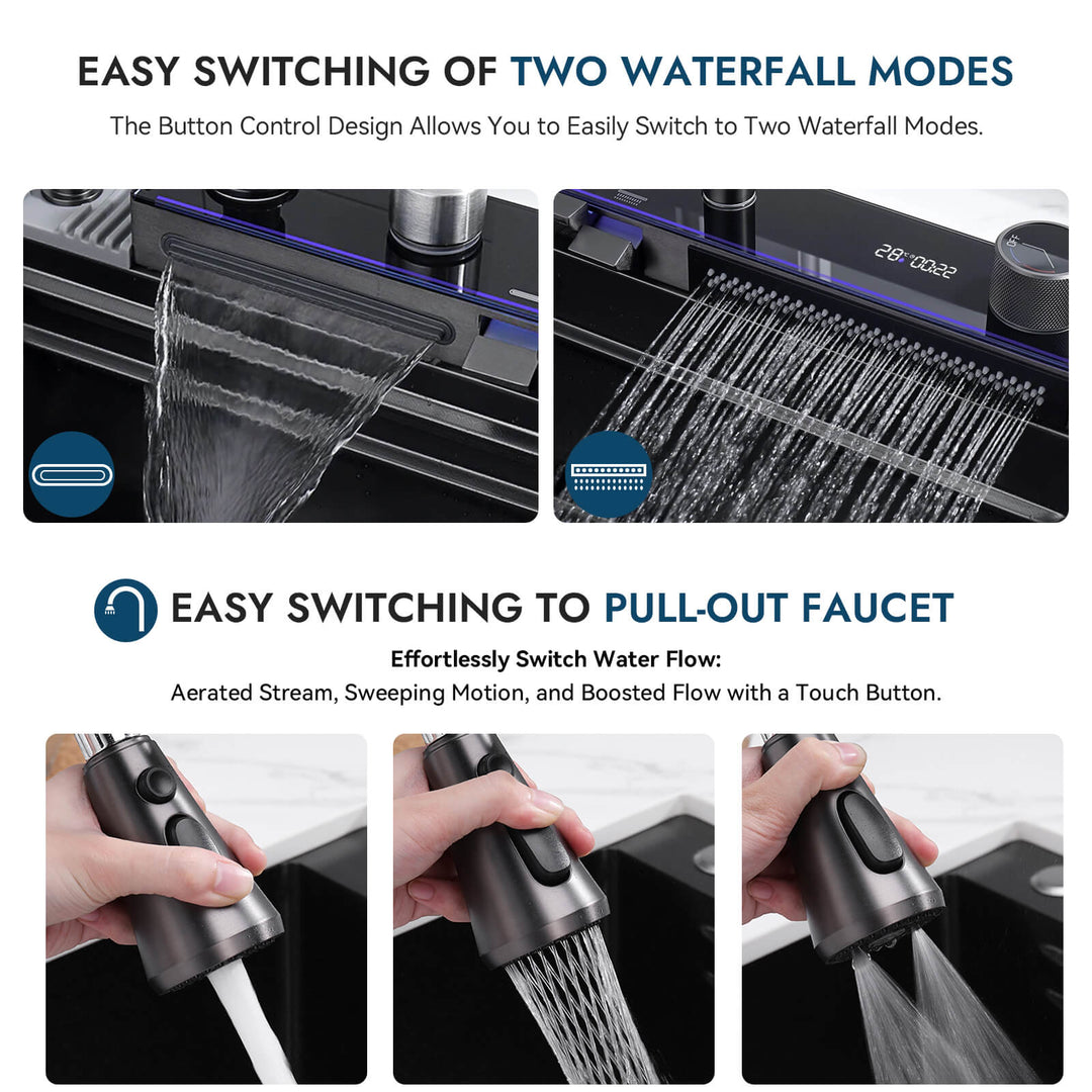 Lefton Stainless Steel Workstation Kitchen Sink-KS2206 – Lefton Home