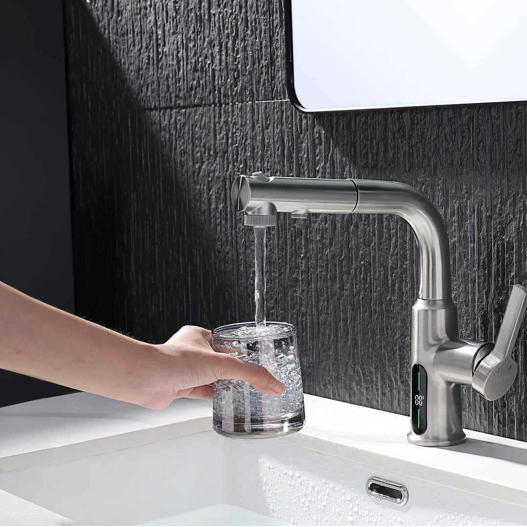 2025 Latest Liftable Pull-Out Bathroom Faucet-BF2501 – Lefton Home