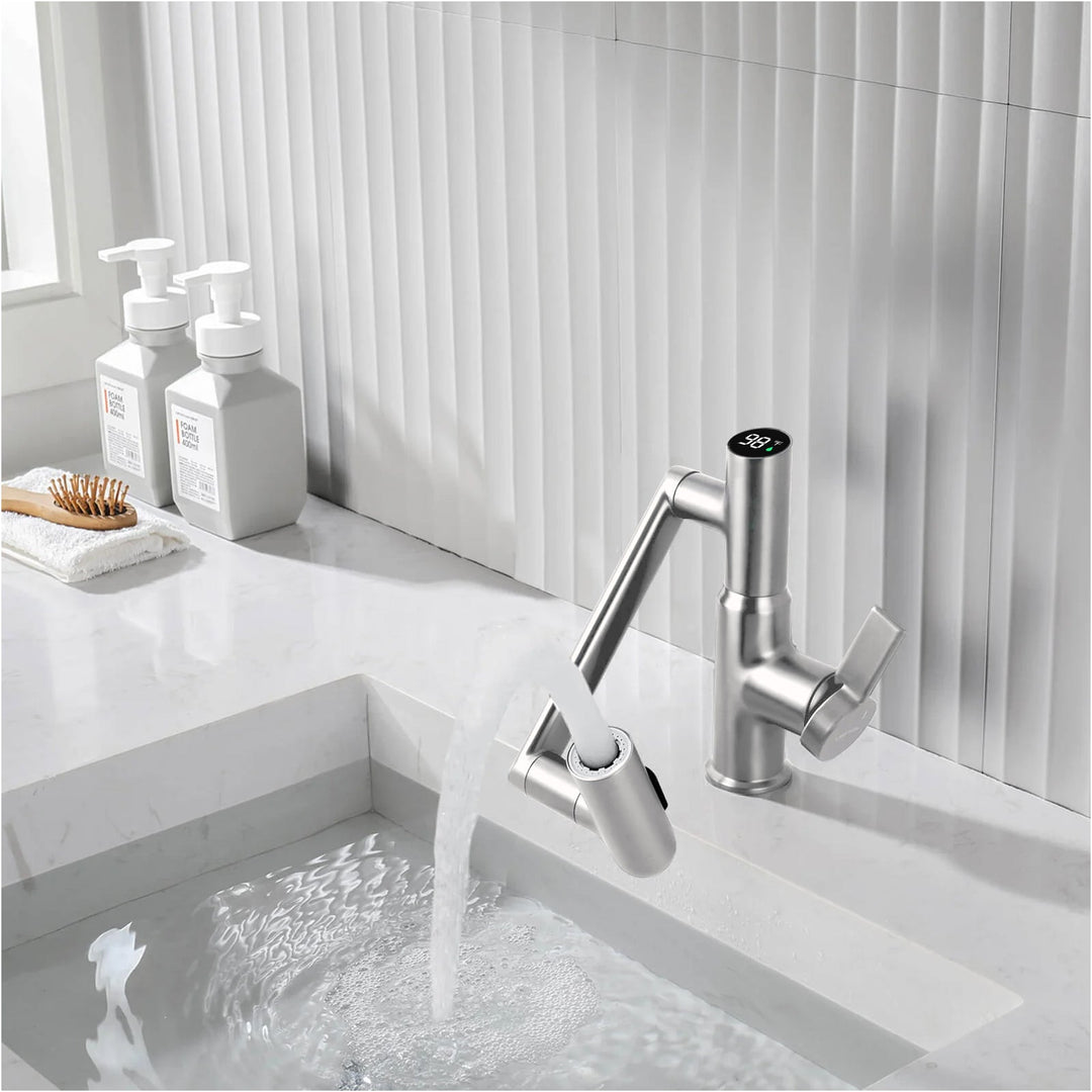 2025 Latest Smart Modern Rotatable Bathroom Faucet-BF2204 – Lefton Home