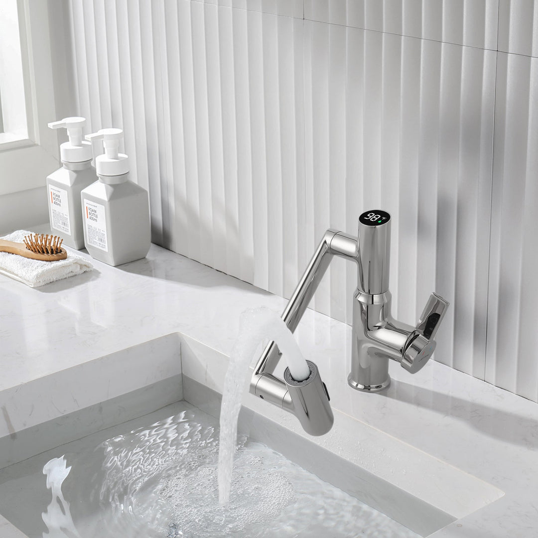 2025 Latest Smart Modern Rotatable Bathroom Faucet-BF2204 – Lefton Home