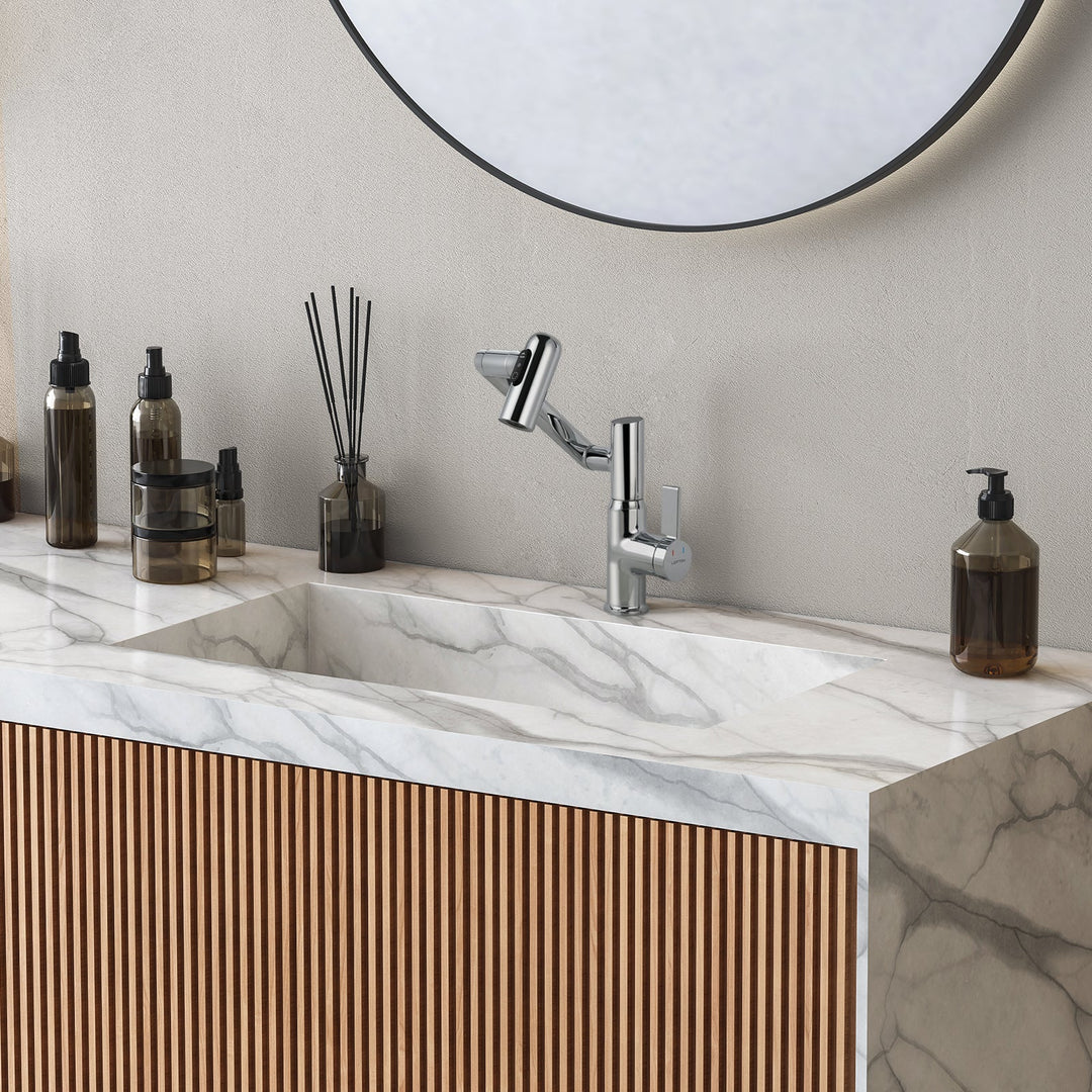 2025 Latest Smart Modern Rotatable Bathroom Faucet-BF2204 – Lefton Home