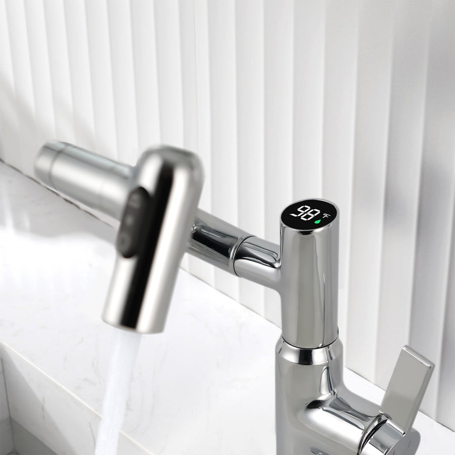 2025 Latest Smart Modern Rotatable Bathroom Faucet-BF2204 – Lefton Home