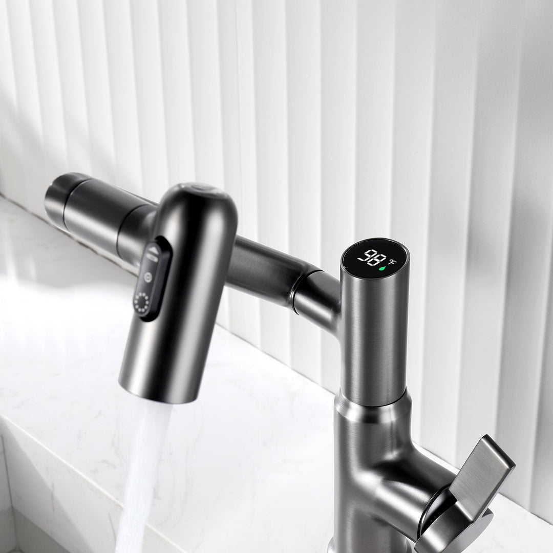 2025 Latest Smart Modern Rotatable Bathroom Faucet-BF2204 – Lefton Home