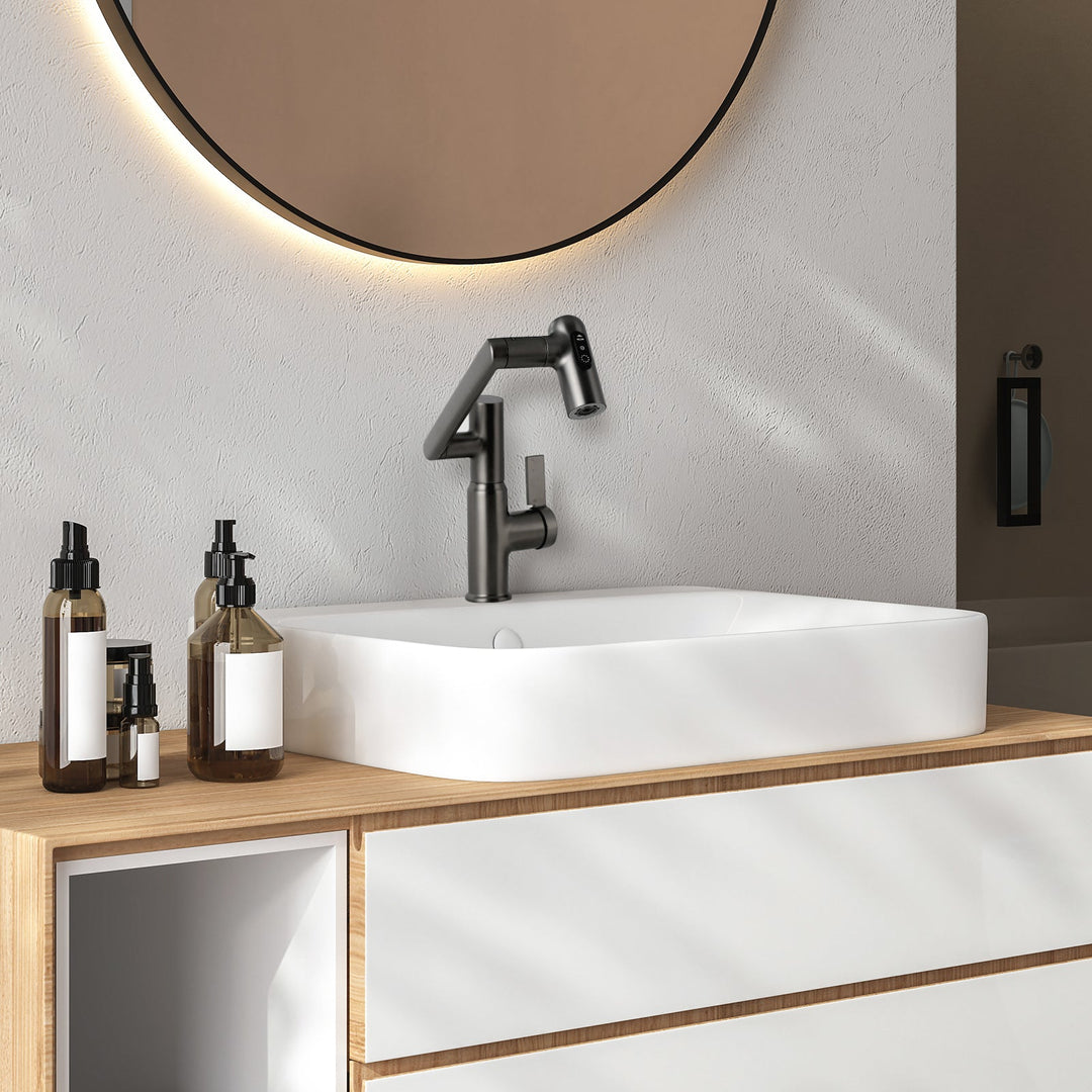 Lefton Latest Smart Modern Rotatable Bathroom Faucet-BF2204 – Lefton Home