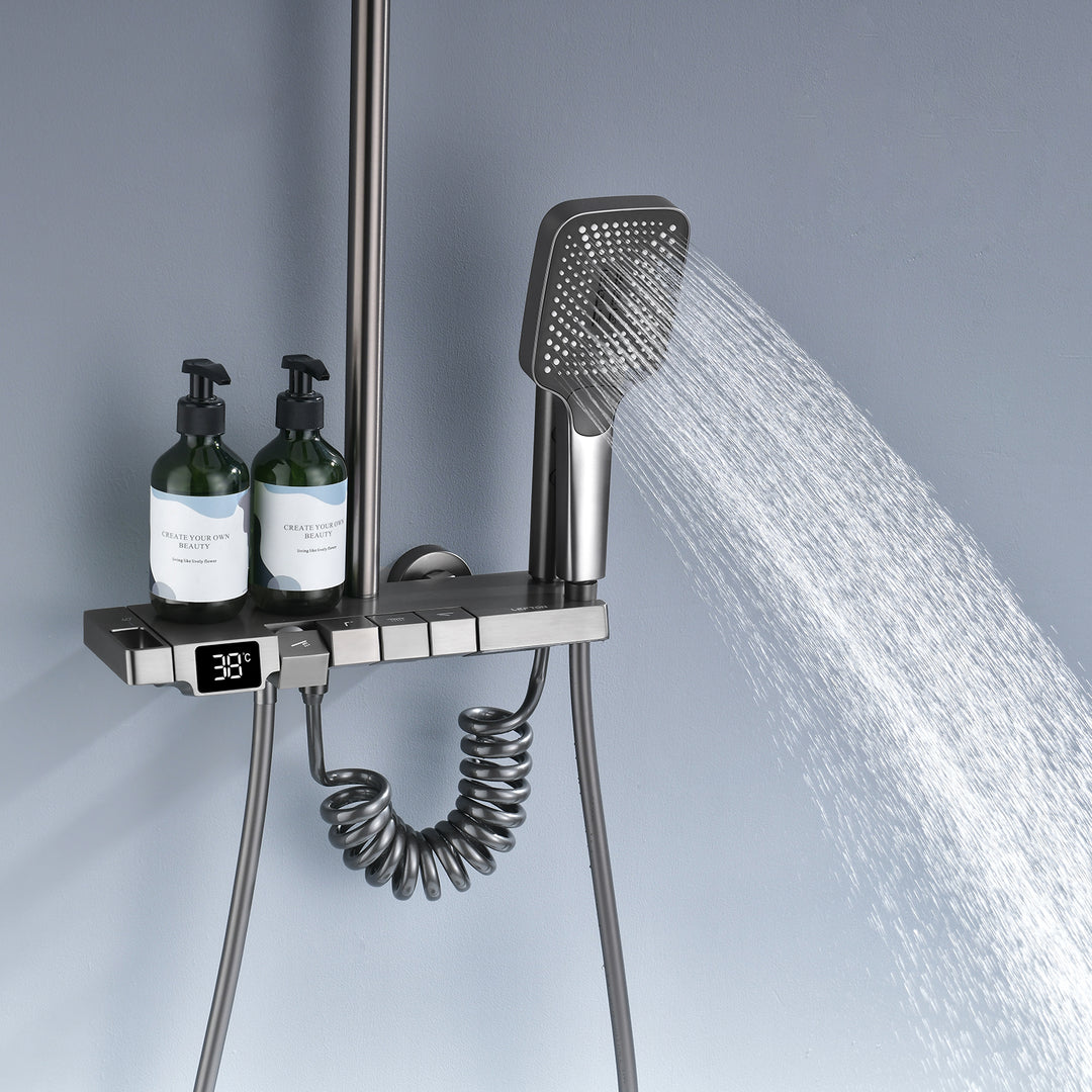 Lefton All-in one Hi-end Thermostatic Shower System – Lefton Home