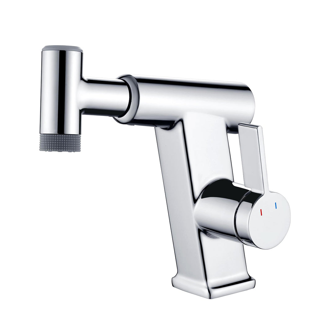 Lefton Smart Modern Single-Hole Pull-out Bathroom Faucet – Lefton Home