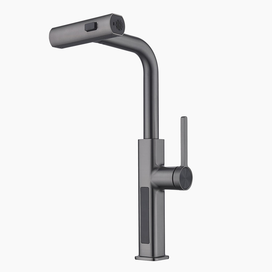 Smart Waterfall Kitchen Faucet with Temperature Display – Lefton Home