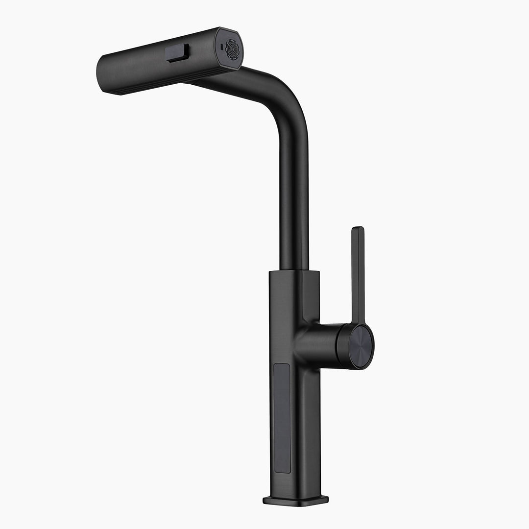 Smart Waterfall Kitchen Faucet with Temperature Display – Lefton Home