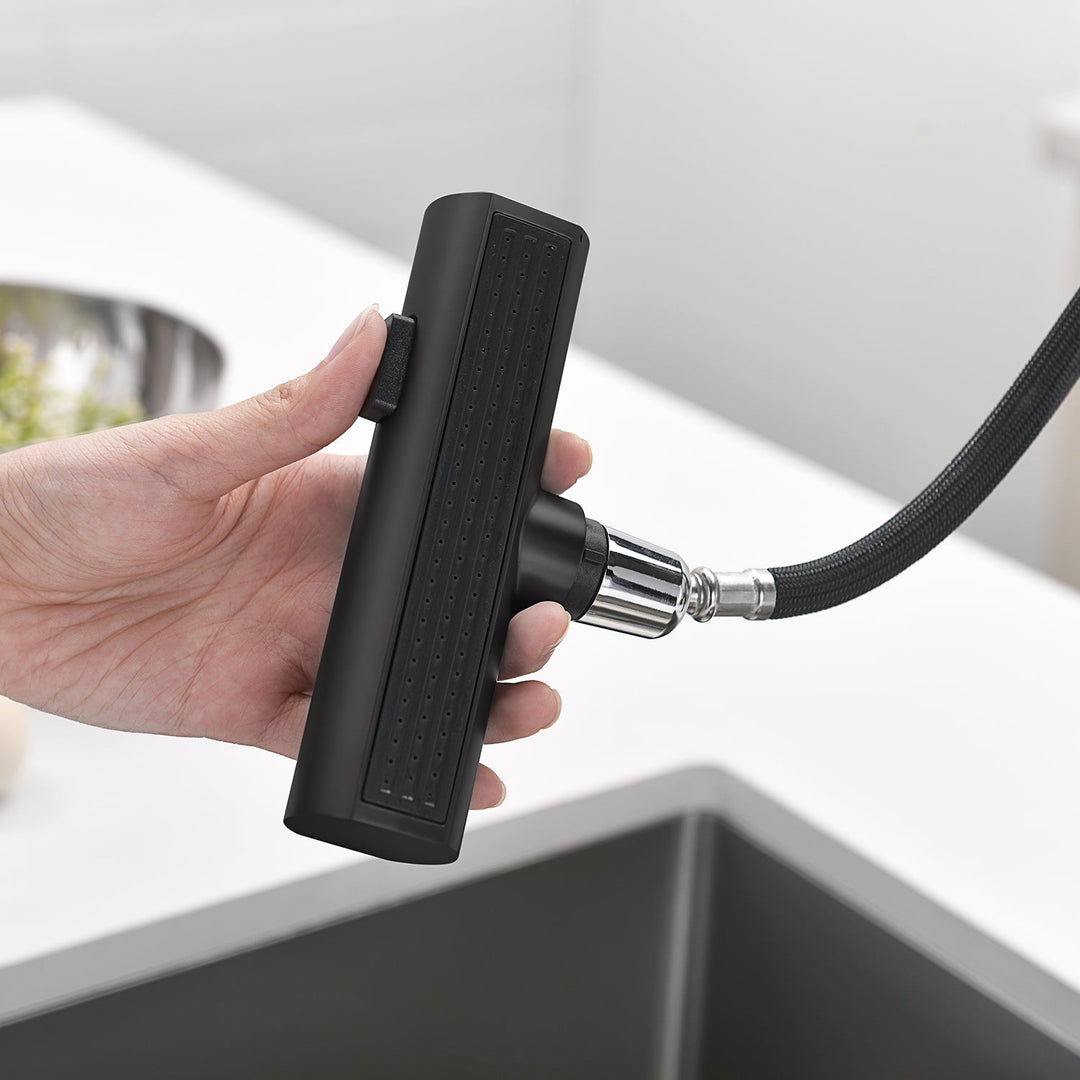 Smart Waterfall Kitchen Faucet with Temperature Display – Lefton Home