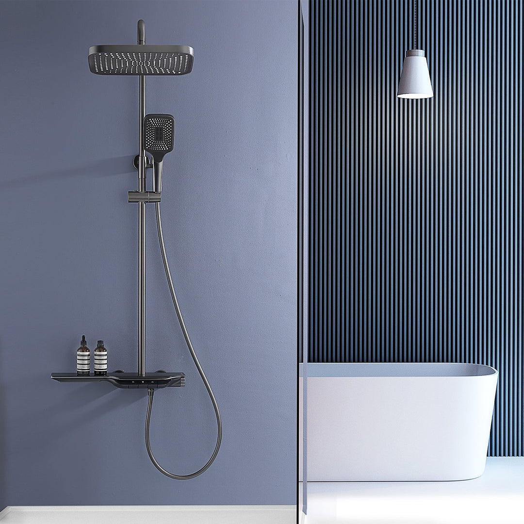 Lefton Thermostatic Shower System with Temperature Display – Lefton Home